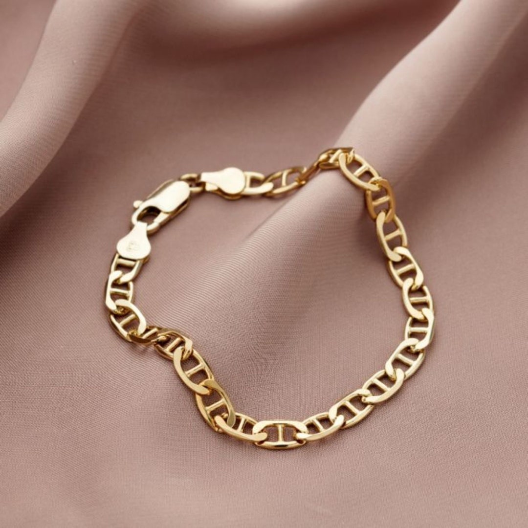 Rambo Chain Bracelet | Jewellery Birthday Gift for Her - Etsy