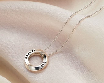 Mobius Silver LARGE OVAL Pendant Mobius Strip Men/women - Etsy