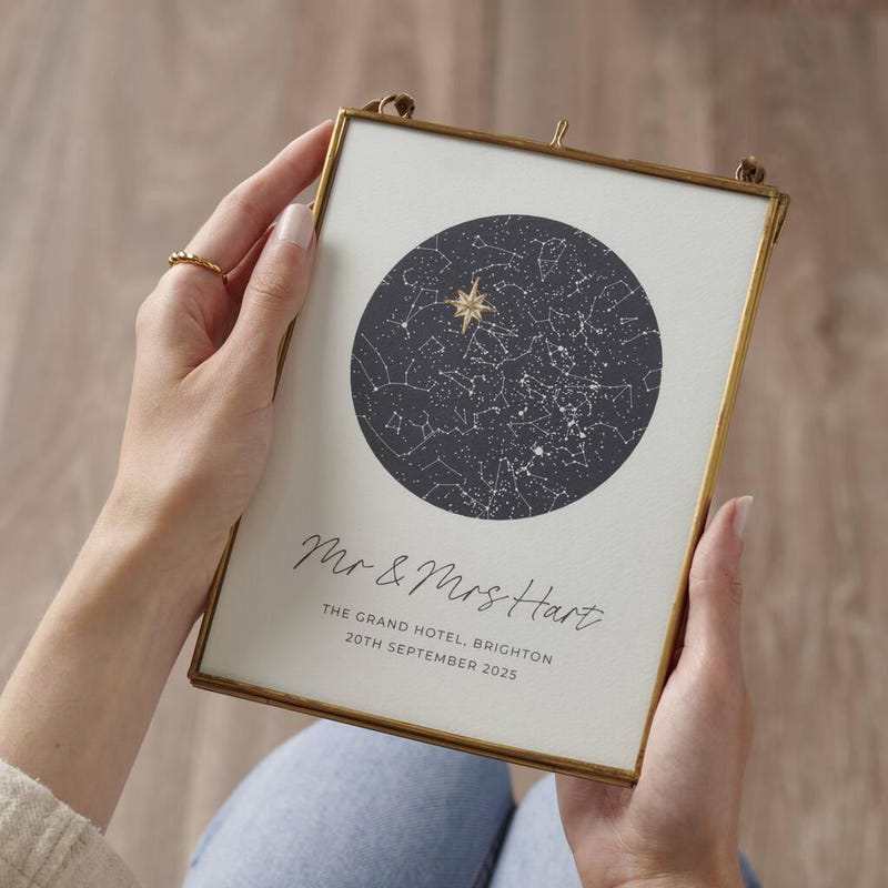 Gold Star Print - Etsy Australia