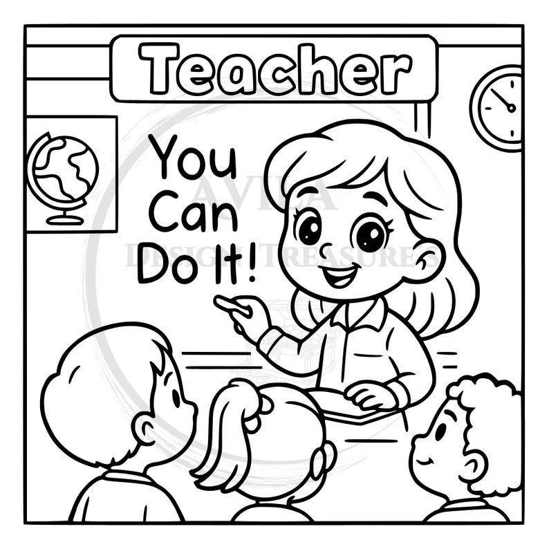 Professions Coloring Book | Kids Career Activity, 41 Pages (digital ...