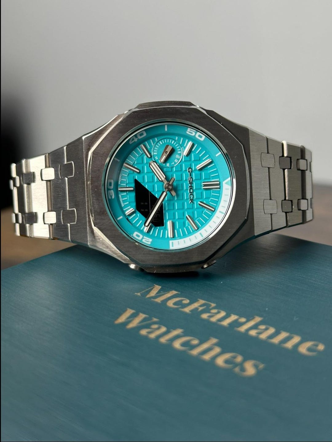 G-shock GA2100 Casioak Mod – Custom Lagoon Blue 'speed Racer V2' - Etsy UK