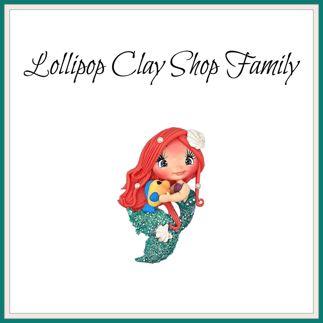 Princess Clays for Bows - Clay Bow Center Clay Doll, Clay Dolls, Bow ...