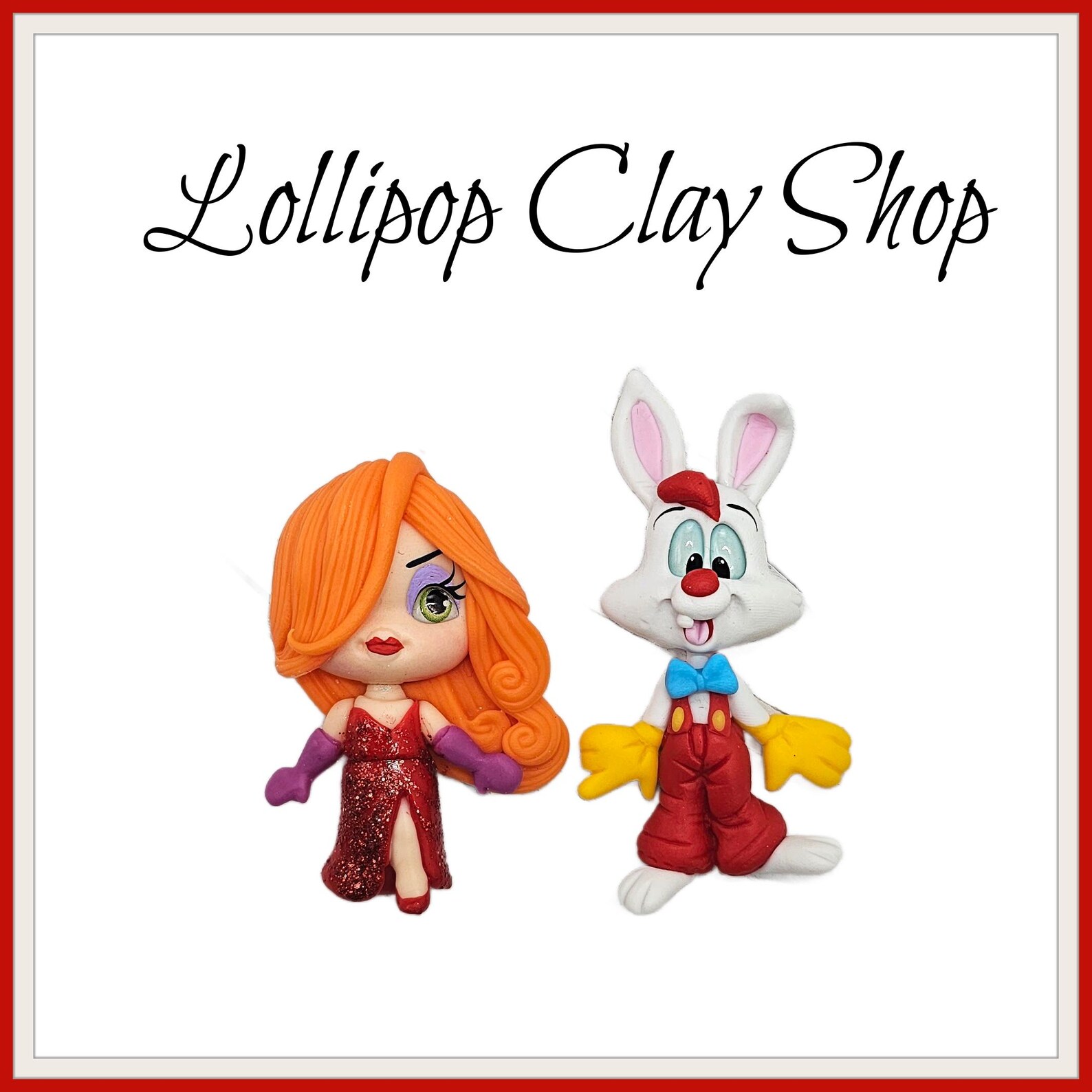 Famous Movie Character for Bows- Clay Bow Center Clay Doll, Clay Dolls ...