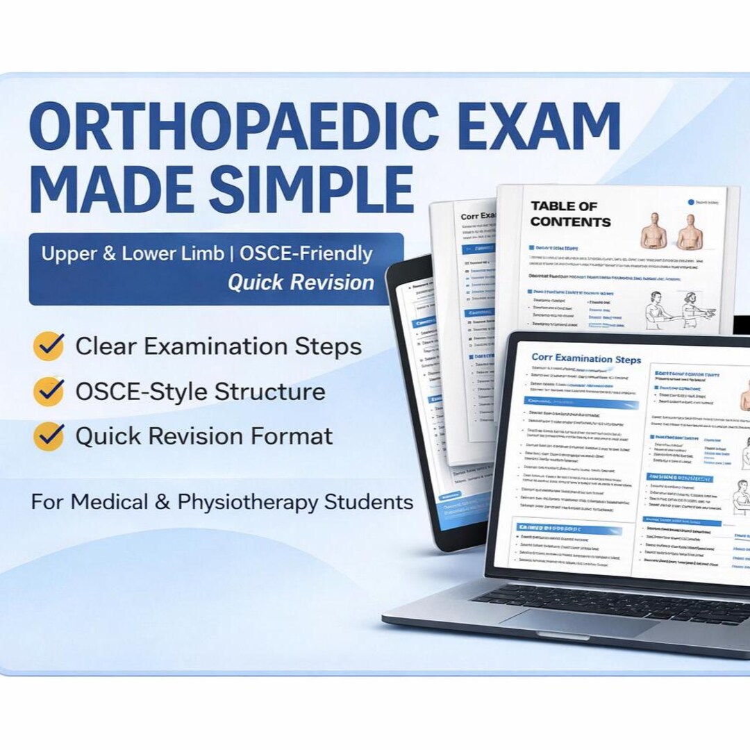 OSCE- Style Orthopaedic Exams Guide | Medicine & Physiotherapy Students ...