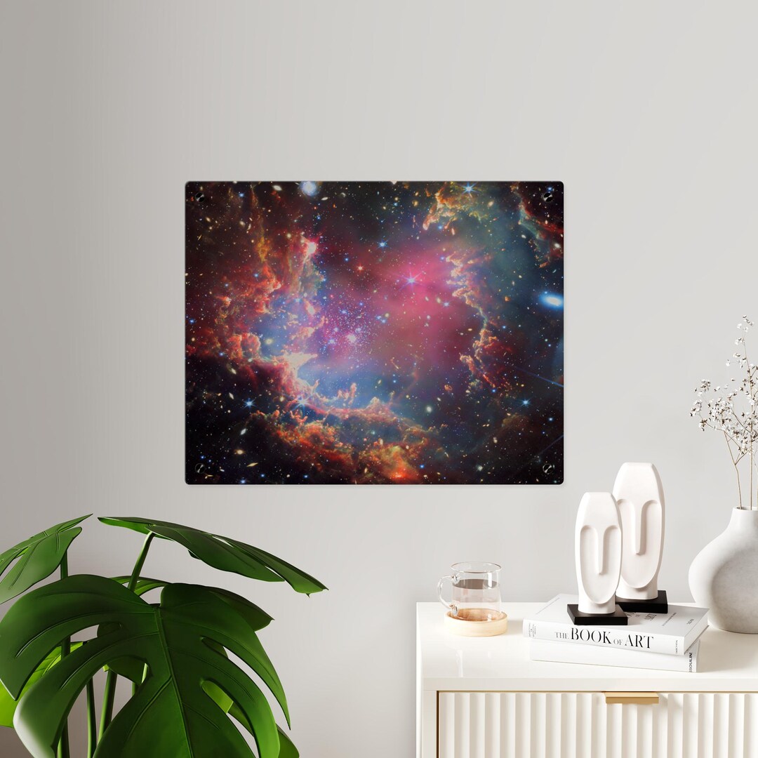 NGC 602 Acrylic Wall Art James Webb Space Telescope Star Forming Nebula ...