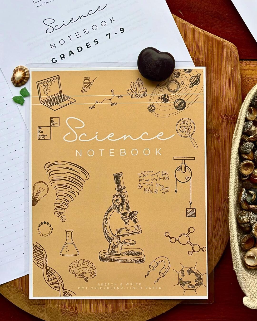 Science Narration Notebook Printable Homeschool Curriculum Middle ...