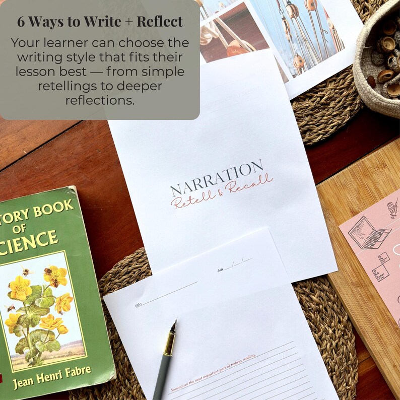 Science Middle School Companion Notebook Homeschool Narration and ...