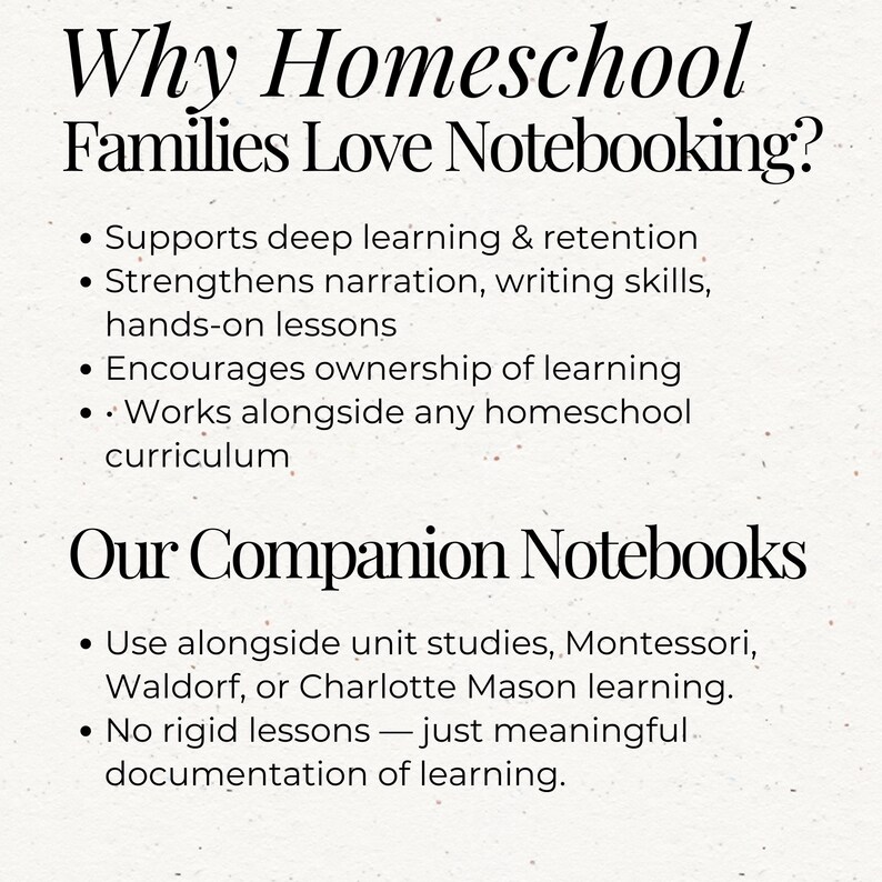 Science Middle School Companion Notebook Homeschool Narration and ...