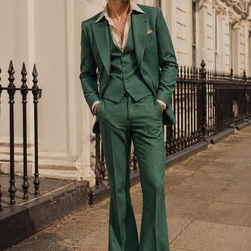 Mens Vintage 70s Suits - Etsy