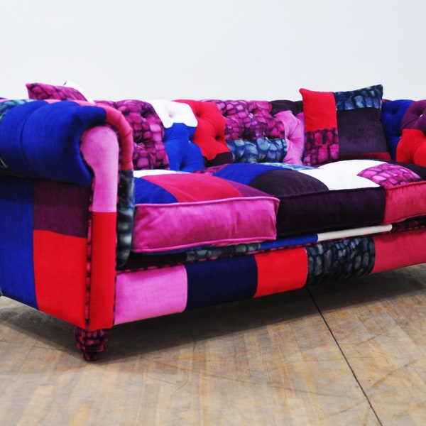 Patchwork Sofa - Etsy