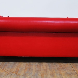 Red Leather Chester - Etsy