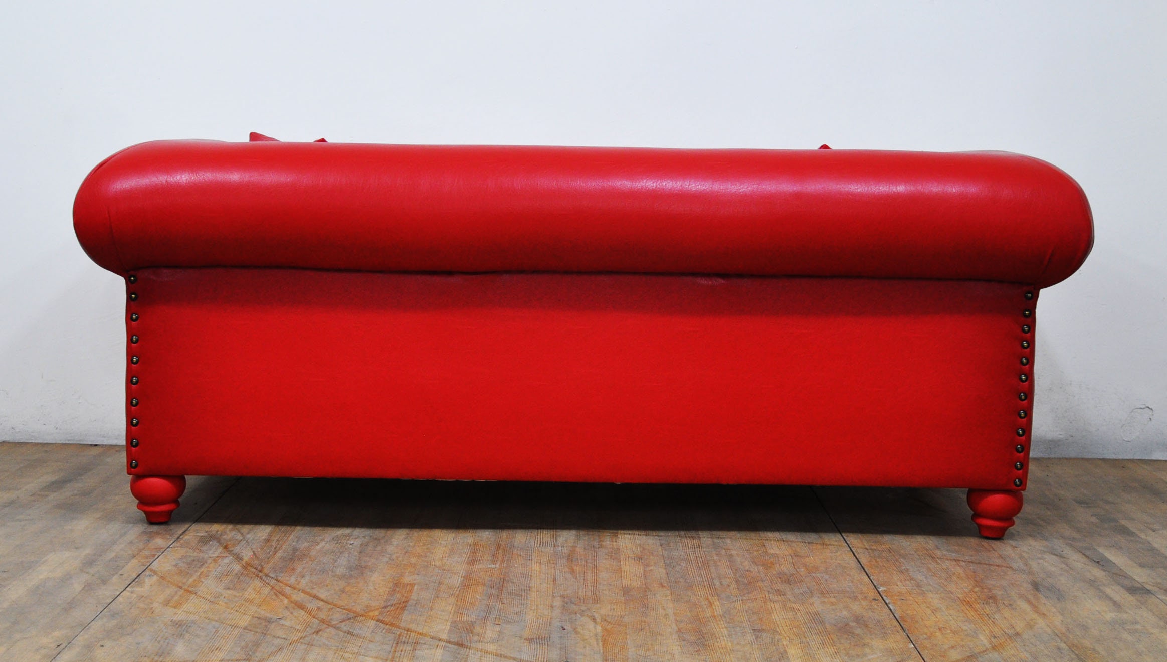Red Leather Chester - Etsy