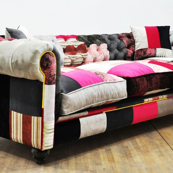 Patchwork Sofa - Etsy
