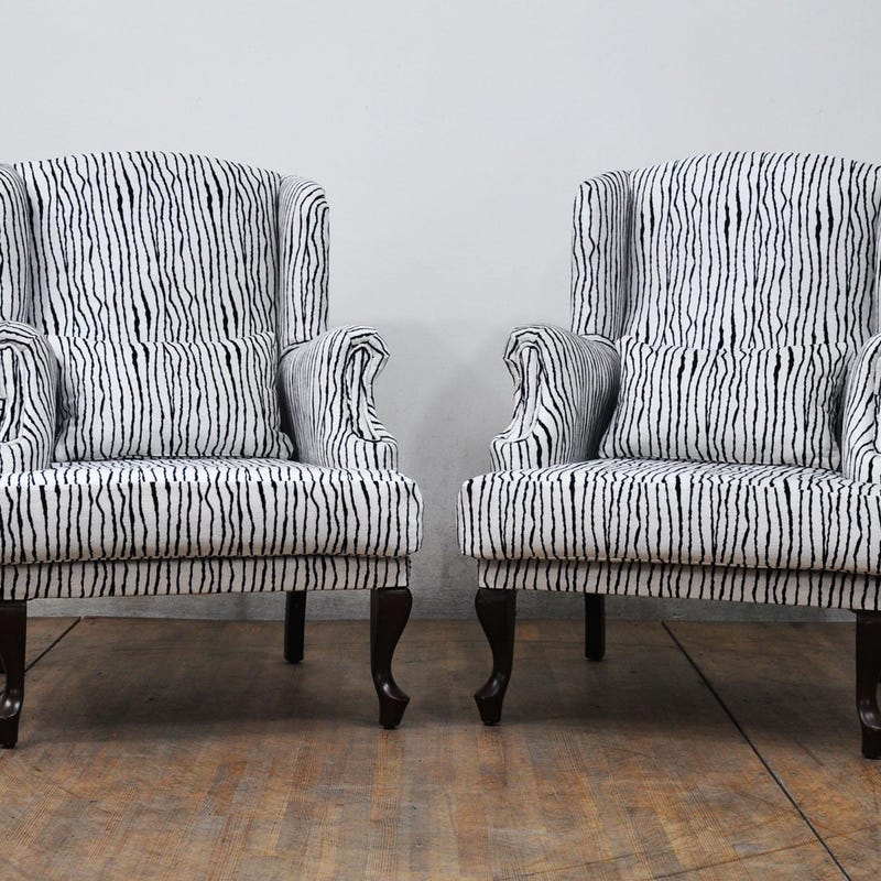 Zebra Chair - Etsy