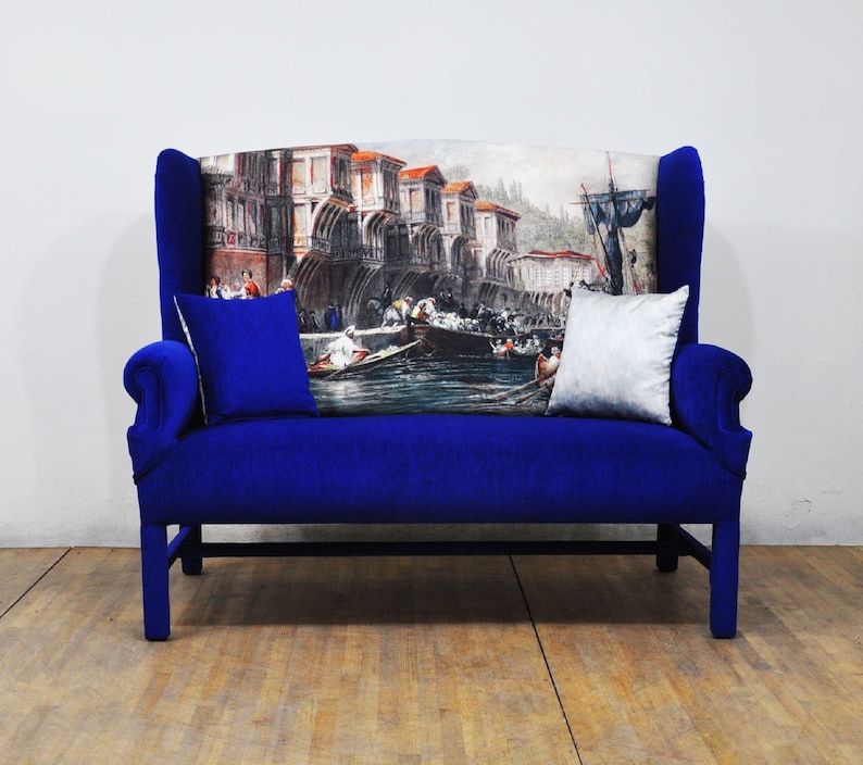 Wing Sofa - Bosphorus - Etsy
