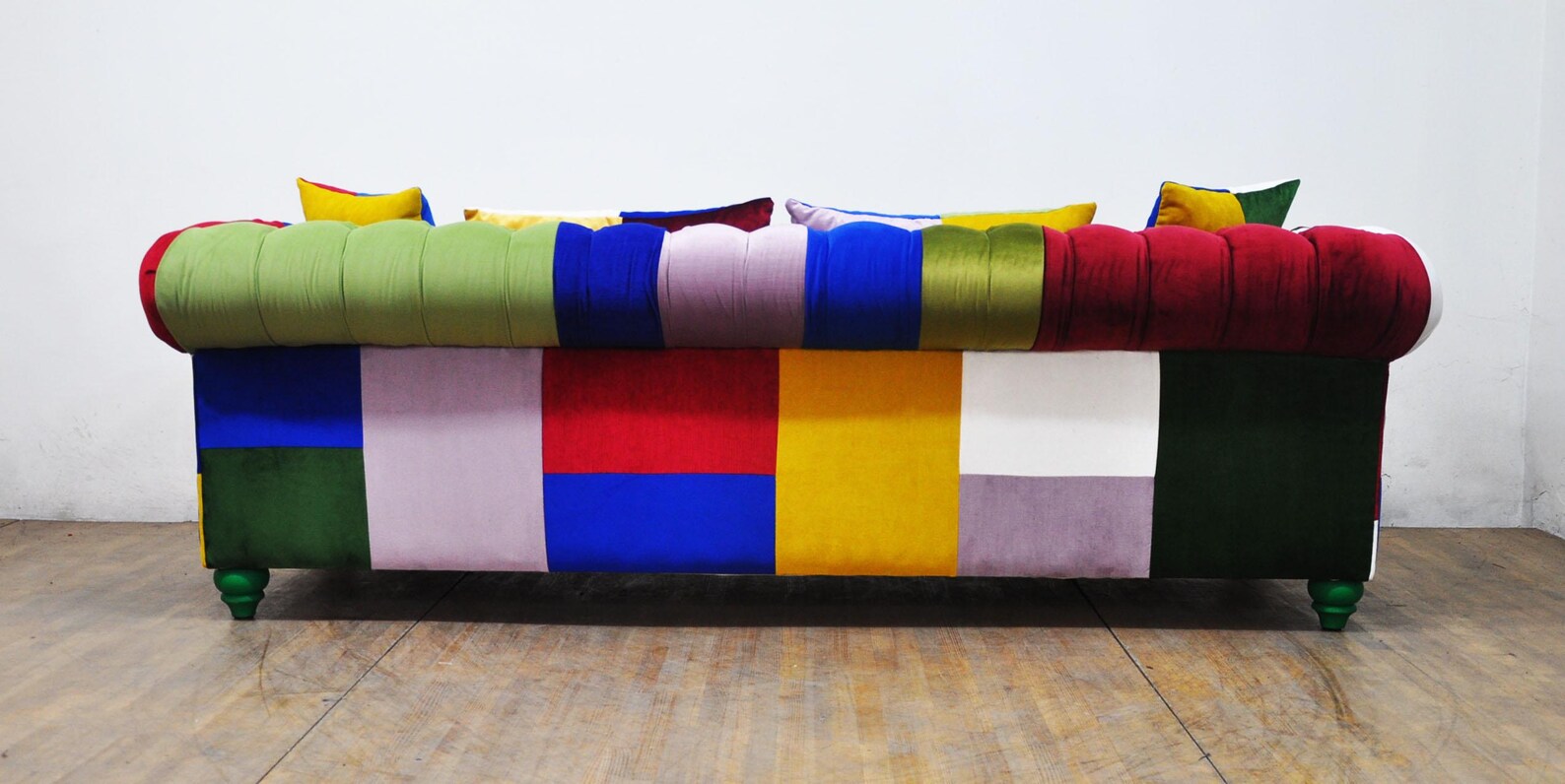 Chesterfield Patchwork Sofa - Mix Aroma II - Etsy