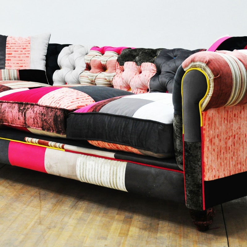 Patchwork Furniture - Etsy