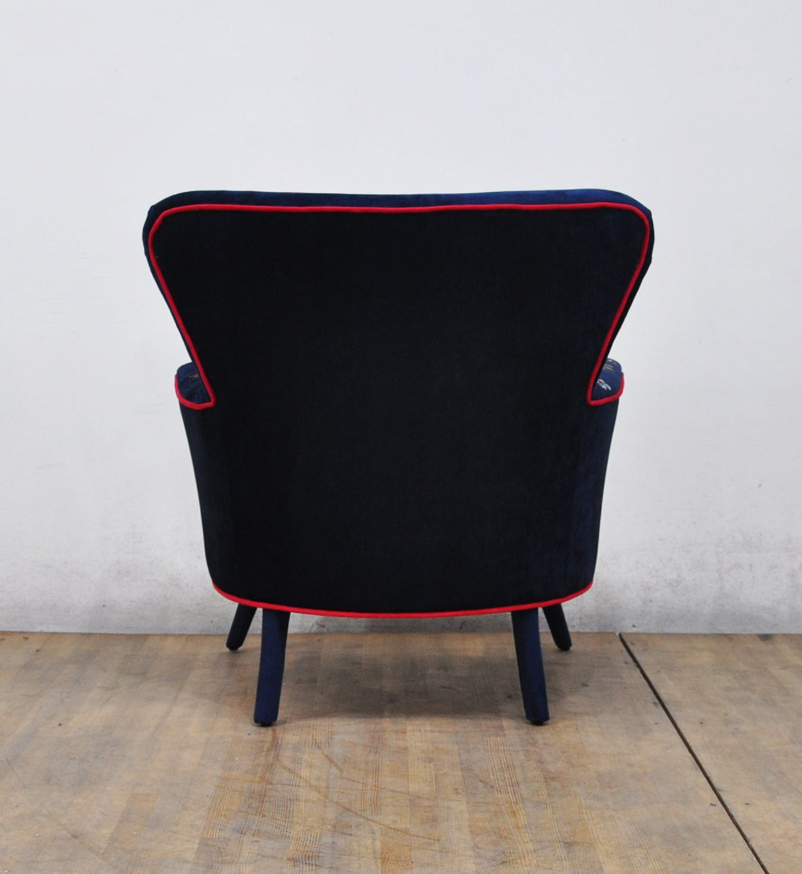 Gobelin Armchair - Deep Blue - Etsy