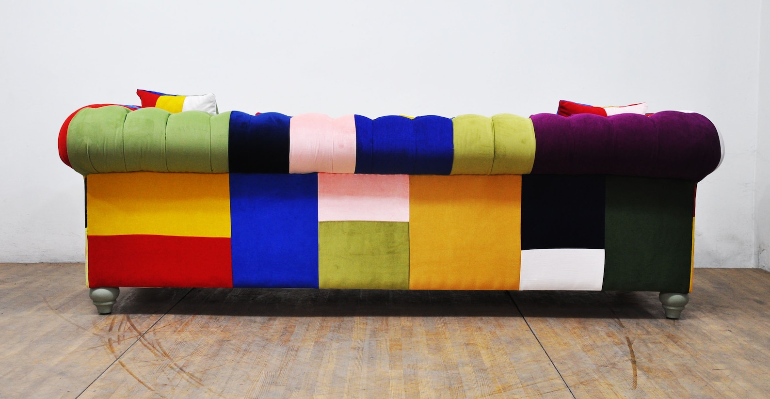 Chesterfield Patchwork Sofa Mix Aroma III - Etsy