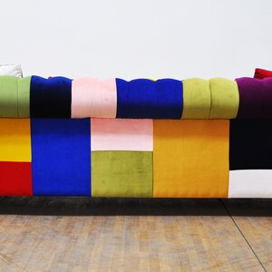 Chesterfield Patchwork Sofa Mix Aroma III - Etsy