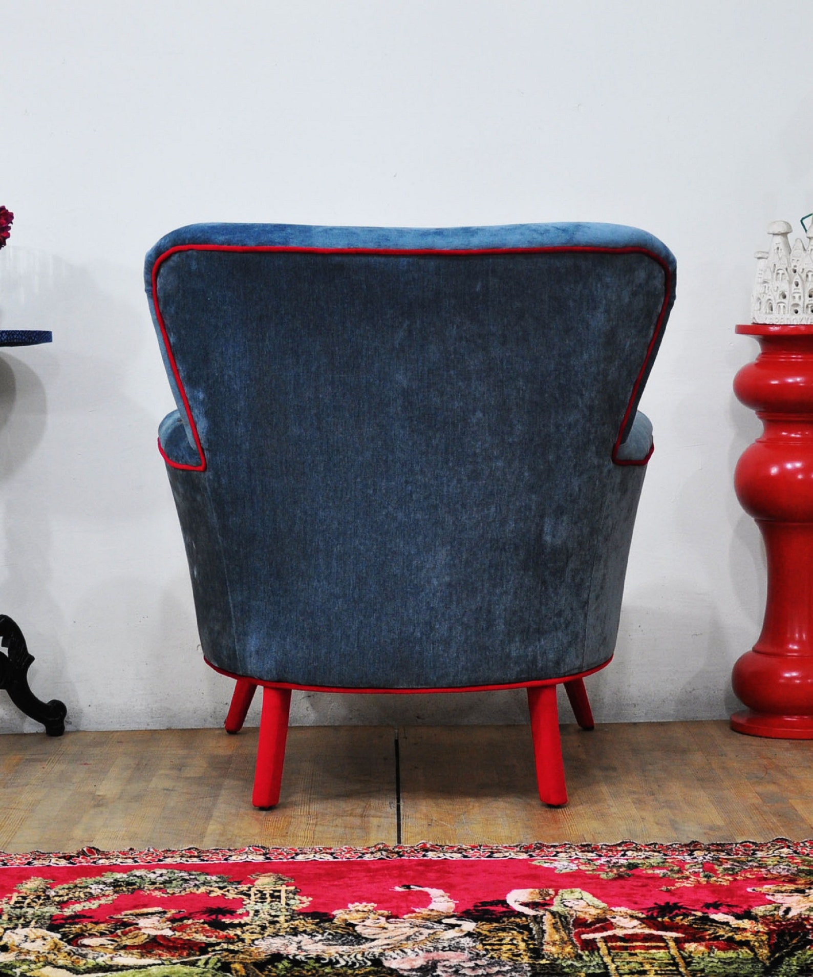 Gobelin Armchair - Blue Sky - Etsy