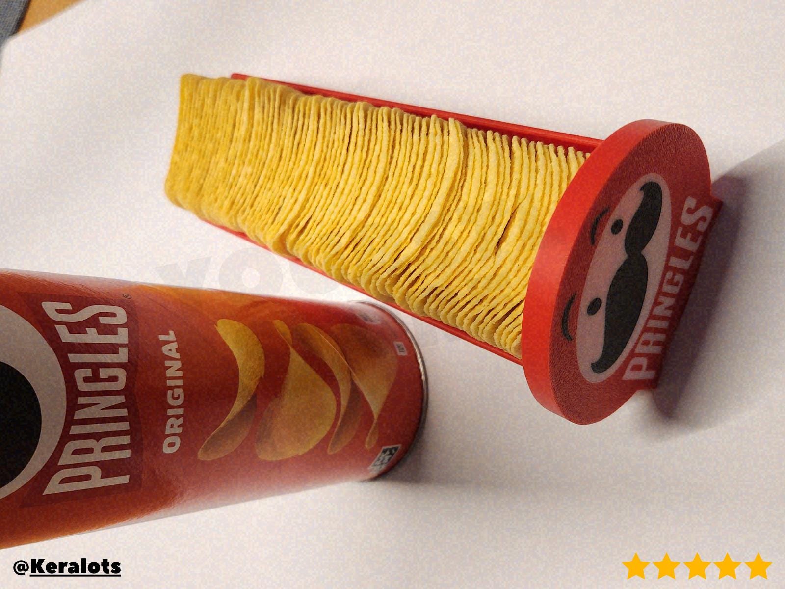 PRINGLES Tray, PRINGLES Dispenser, Chip Slider, STORAGE Container 3D ...