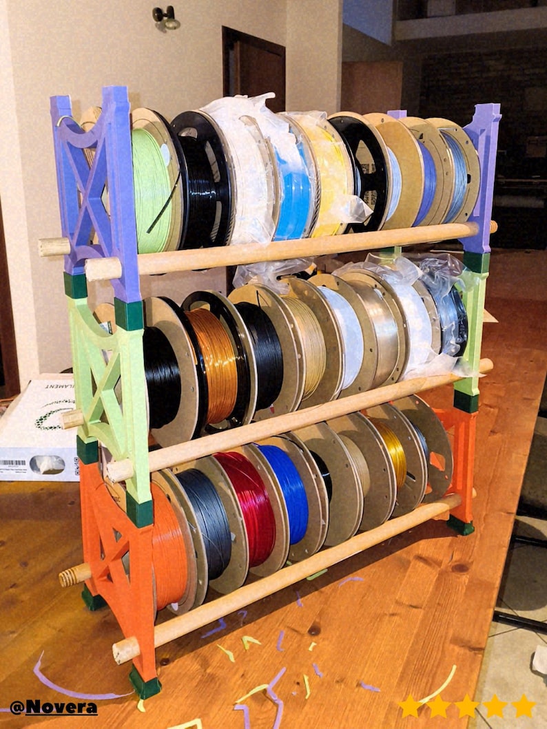 MODULAR Filament Spool Holder for 3D Printer - 3D Printing - Blender ...