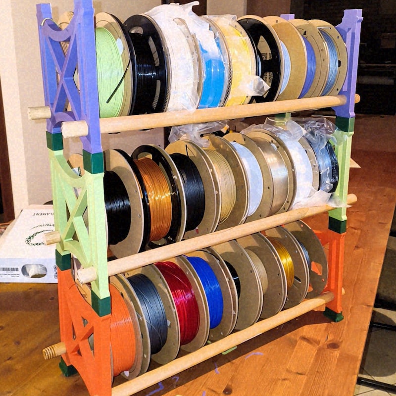 3d Print Stl Filament Holder - Etsy