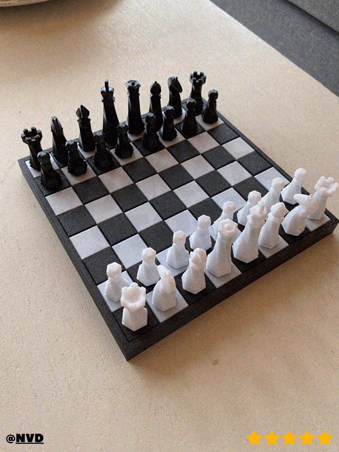 HEXAGONAL Chess Set, 3D Printing File, BOARD Game, Digital Model, Only ...