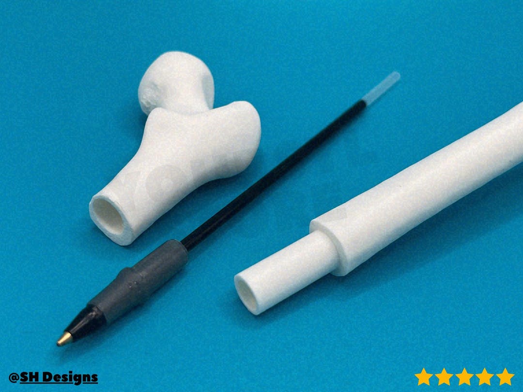 FEMUR Bone Pen 3D Model, THIGH Bone Pencil, Human Skeleton File 3D ...