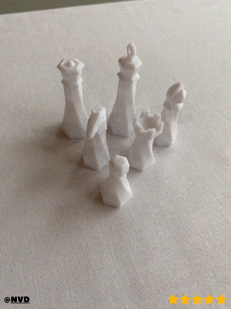 HEXAGONAL Chess Set, 3D Printing File, BOARD Game, Digital Model, Only ...