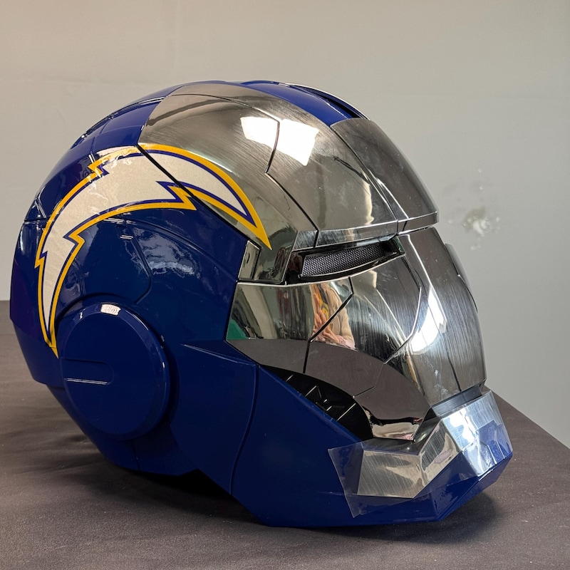 Nfl Iron Man Helmet - Etsy