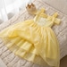 Belle Dress for Girls : Disney Princess Gown, Yellow Princess Costume ...