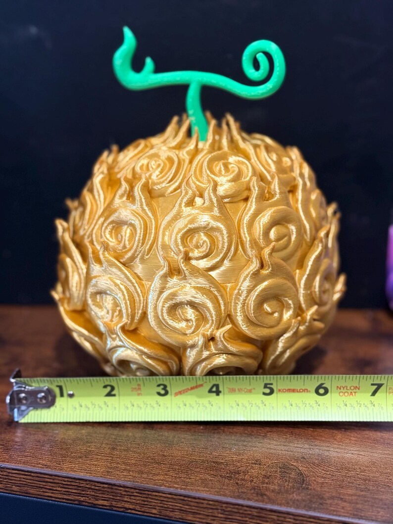 Handmade 3D Printed Mera Mera No Mi – Flame-flame Fruit, One Piece ...