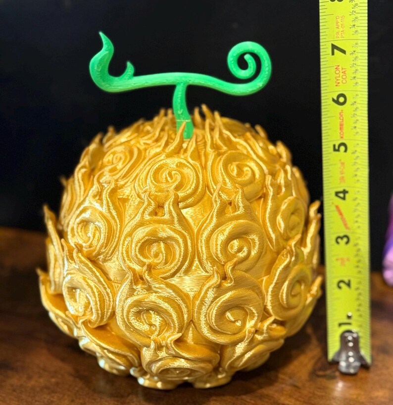 Handmade 3D Printed Mera Mera No Mi – Flame-flame Fruit, One Piece ...