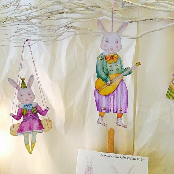 Animal Paper Dolls - Etsy