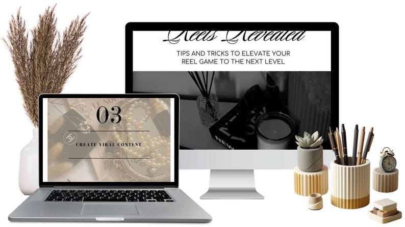 Reveal & Convert | Aesthetic Revealing Reels Templates - Etsy
