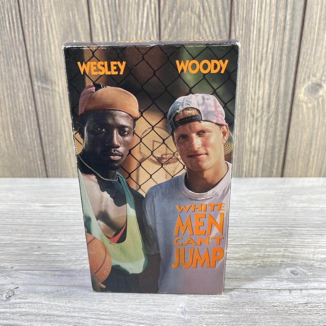 White Men Can't Jump (VHS, 1992) Woody Harrelson Wesley Snipes ...