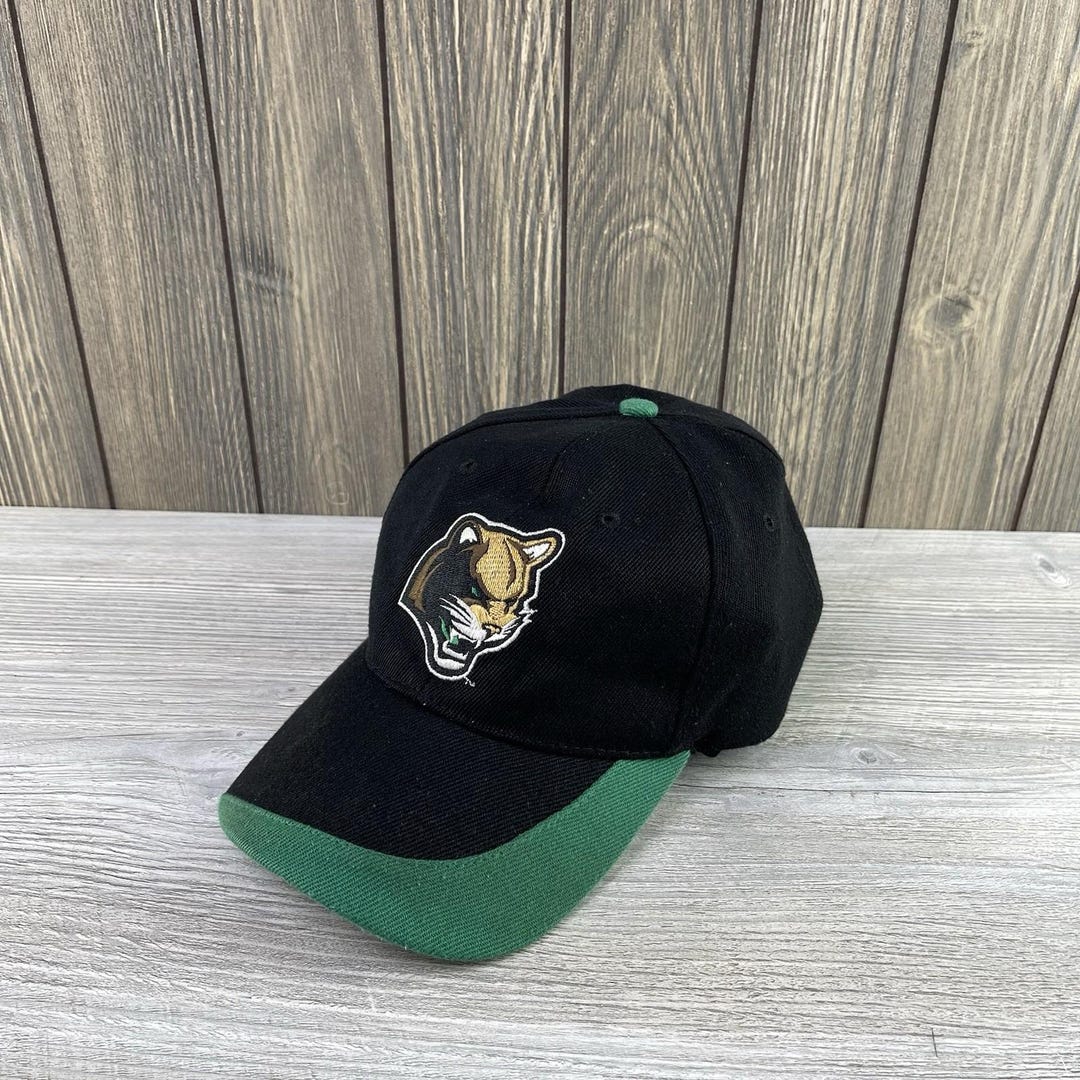 VINTAGE Kane County Cougars Hat Adult Black Green MLB Hat - Etsy