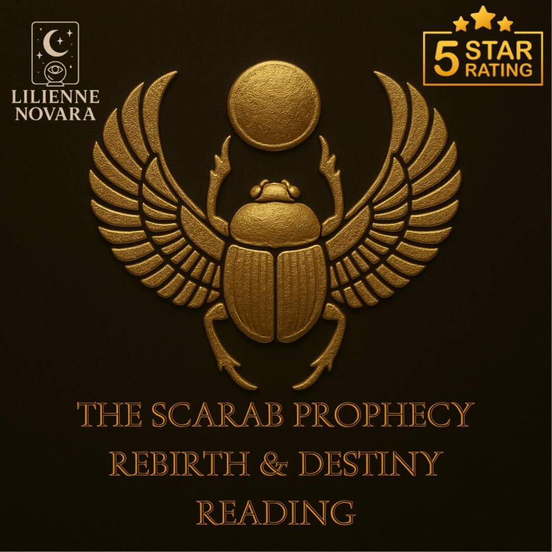 The Scarab Prophecy – Rebirth & Destiny Reading | Egyptian Psychic ...