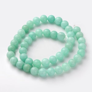 Amazonite Gemstone Round 8MM - Etsy