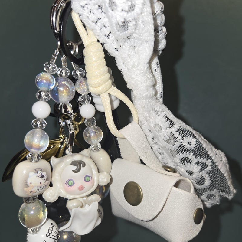 Skullpanda Keychain - Etsy