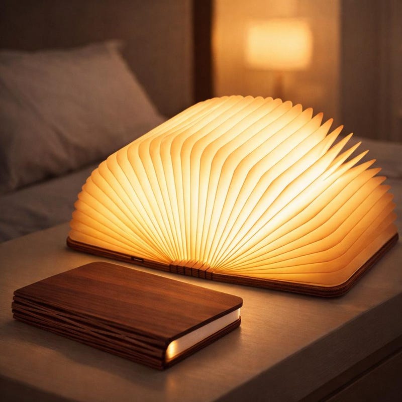 Book Lamp - Etsy