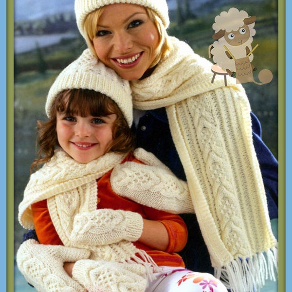 Hat Scarf Mittens - Etsy