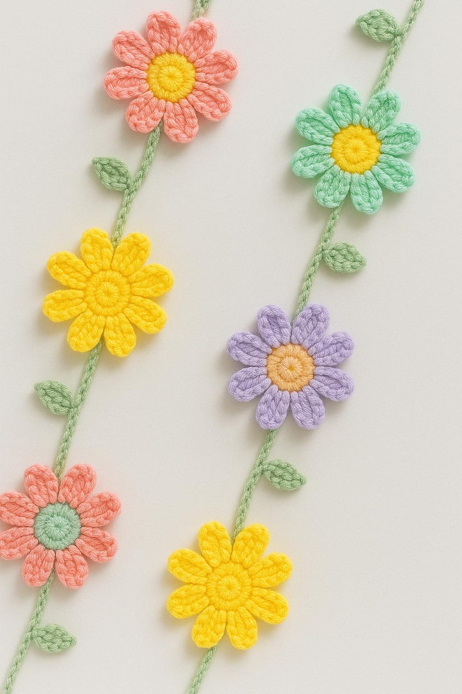 Crochet Flower Curtain Pattern | Beginner Floral Decor (PDF Instant ...