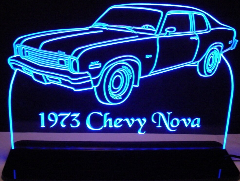 Neon Chevy Nova