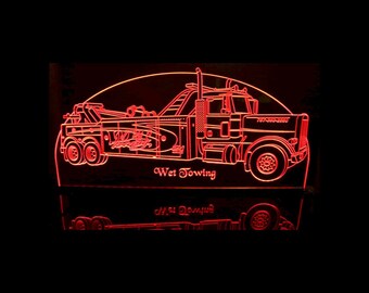 Tow Truck Led Sign - Etsy