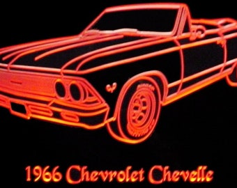 1966 Chevelle Sign - Etsy
