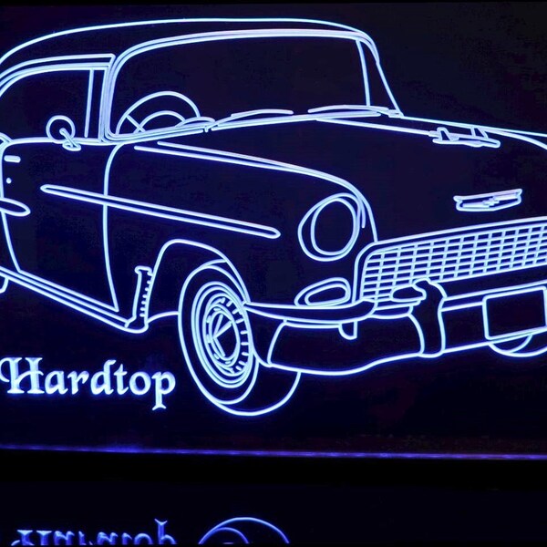 1955 Chevy Sign - Etsy