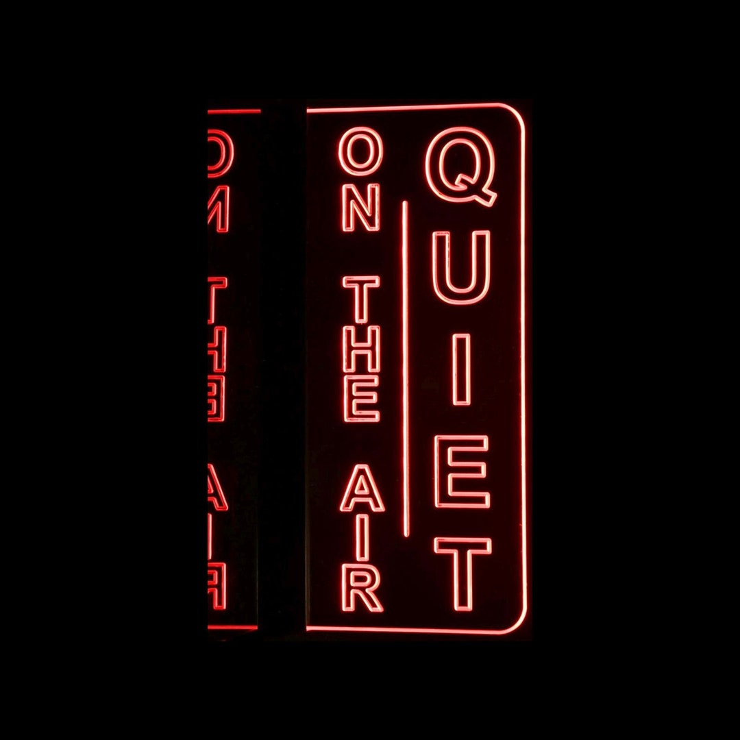 ON THE Air Quiet Flag Left or Right or Flat to Wall Mount - Etsy